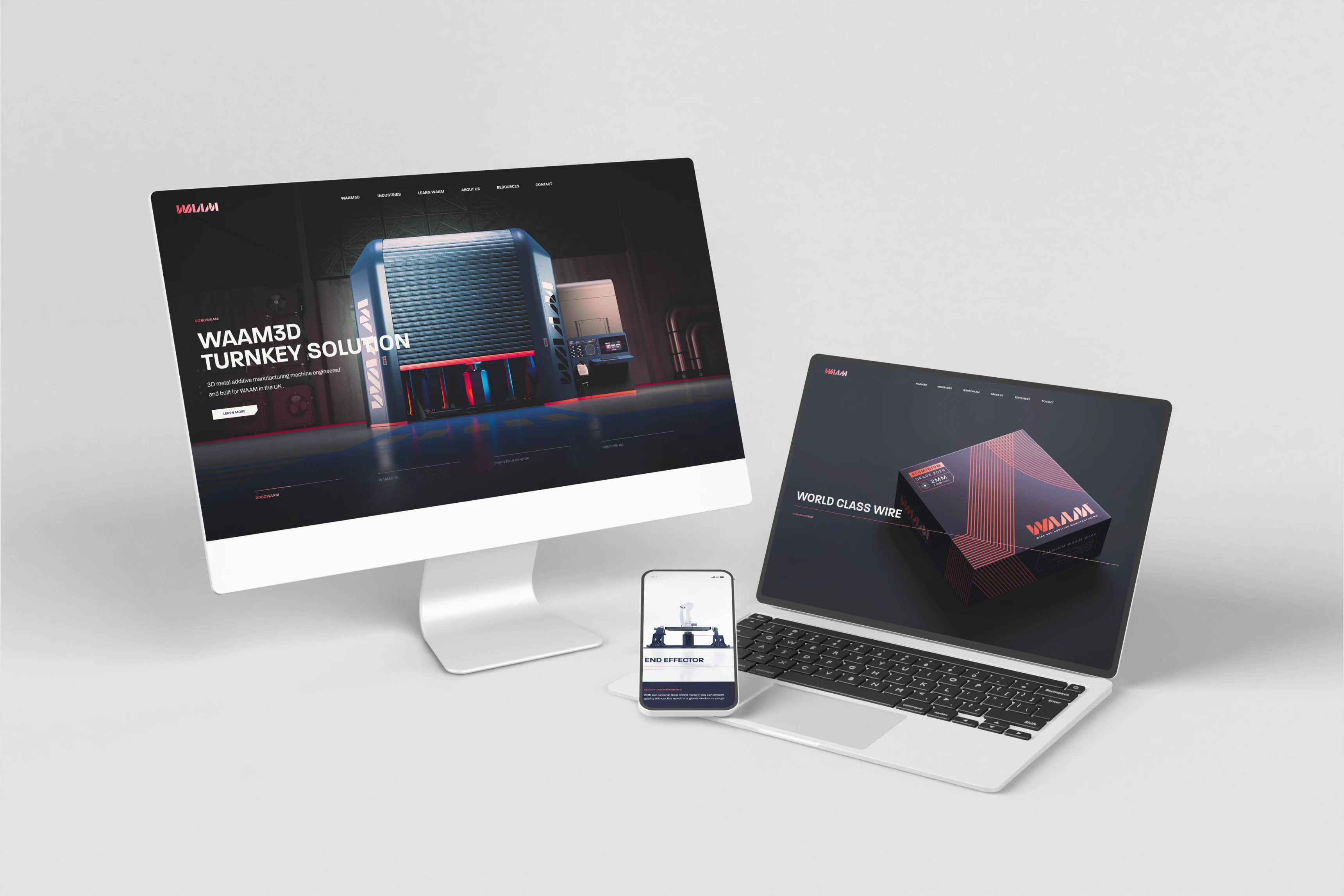 WAAM3D: Website | Seymourpowell